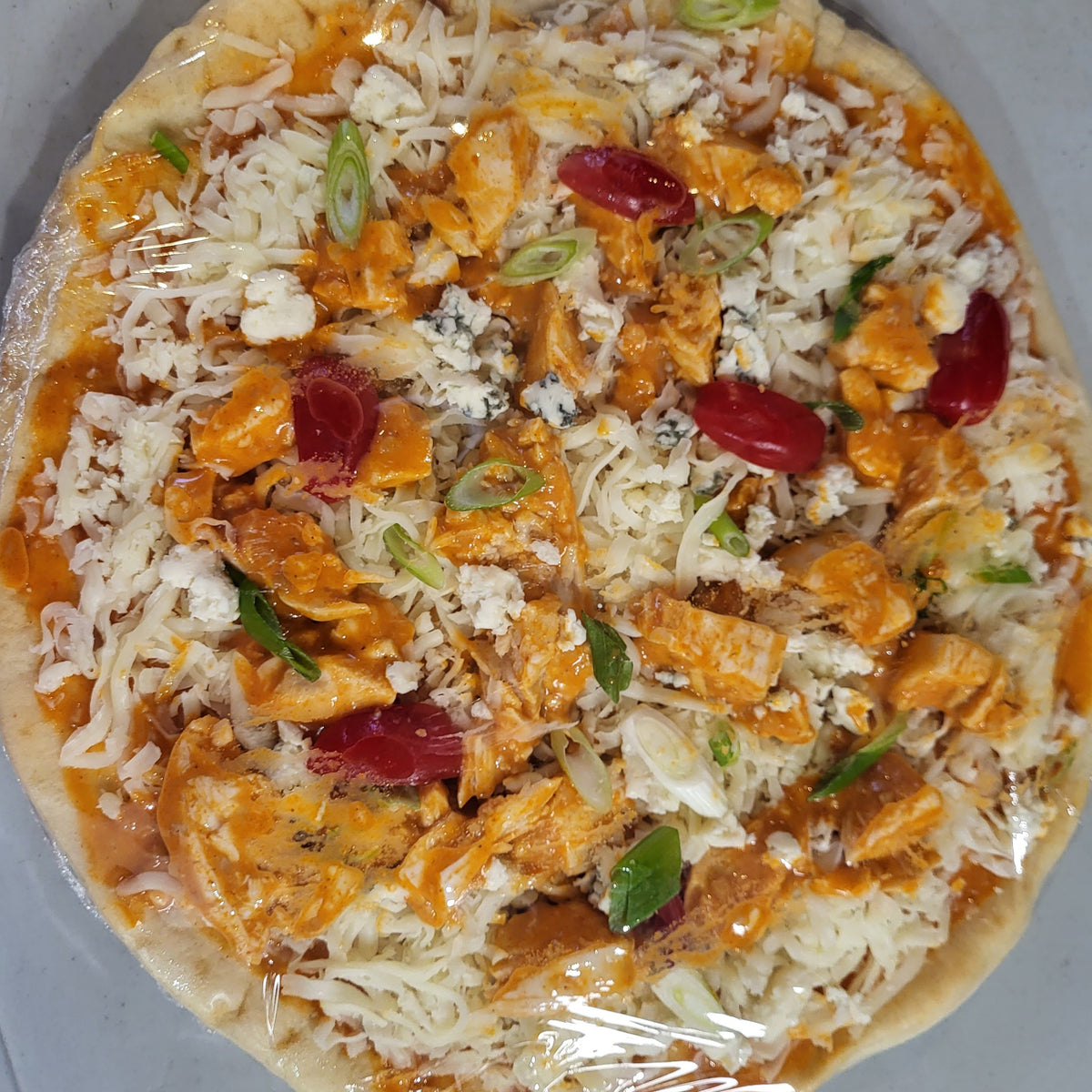 Buffalo Chicken Pizza - Spicy and Cheesy Delight – Oliver's Butcher ...