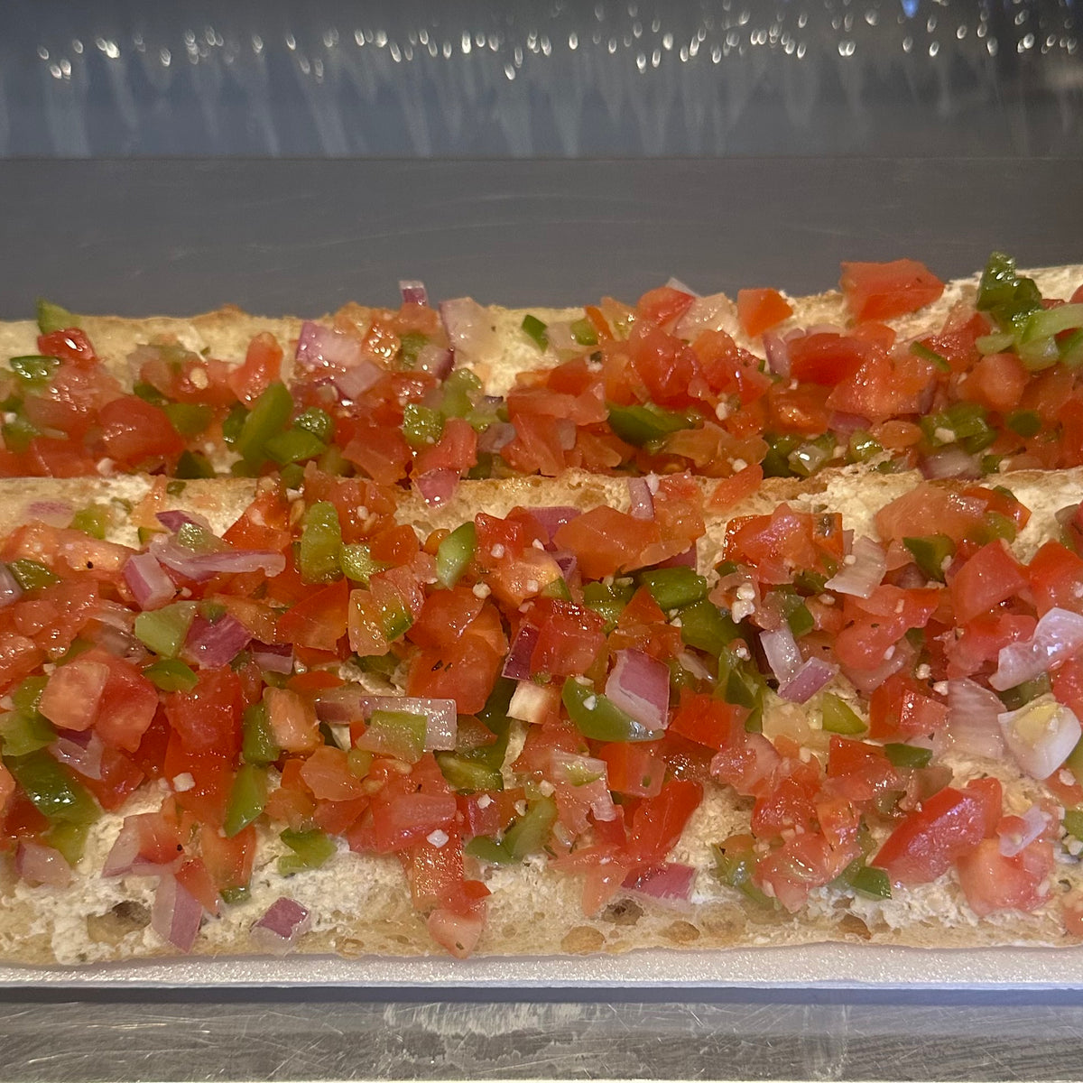 Bruschetta Garlic Bread – Oliver's Butcher & Catering